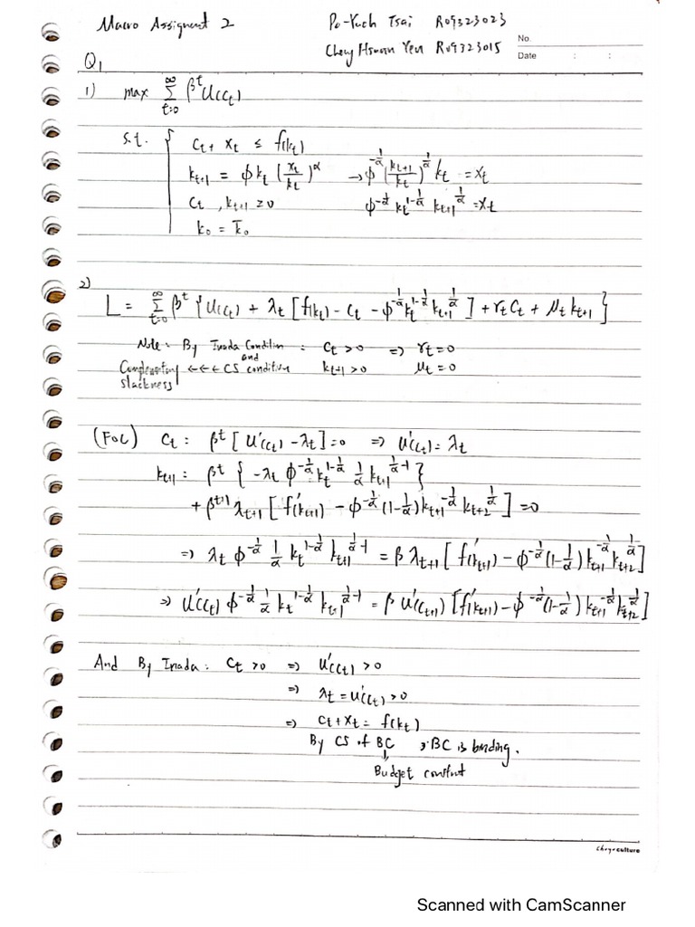Macro Assignment 2 | PDF