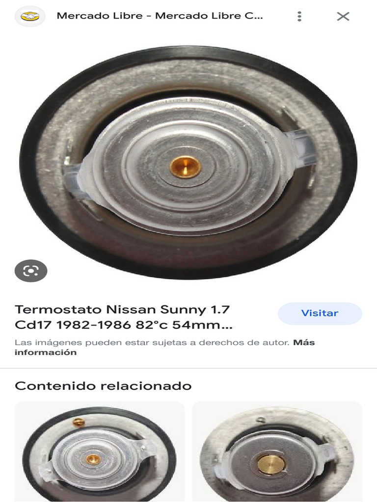 Termostato Nissan cd17 1.7 Diesel | PDF