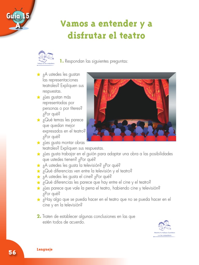Guia Sobre Teatro 7 PDF | PDF | Teatro | Maíz