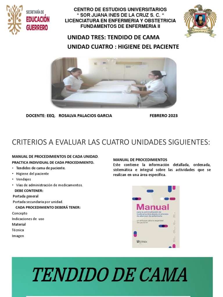 Unidad 3 y 4 Fundamentos 4 PDF | PDF | Ciencias de la Salud | Cuidado de la salud