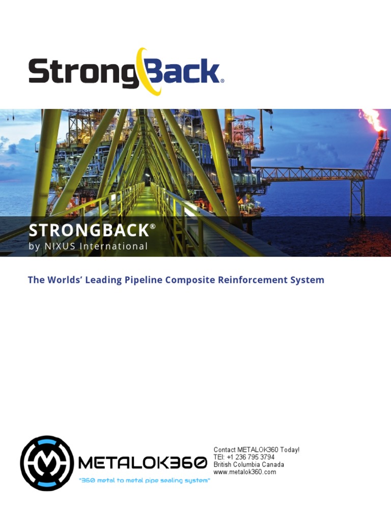 Metalok360 Strong Back Composite Wrap | PDF | Oil Refinery | Corrosion