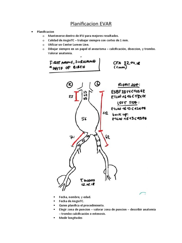 Planificación Efectiva para EVAR | PDF | Angiología | Medicina CLINICA