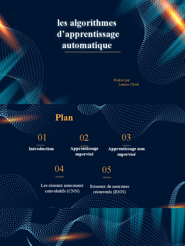 Les Algorithmes D'apprentissage Automatique | PDF | Apprentissage automatique | Machine à ...