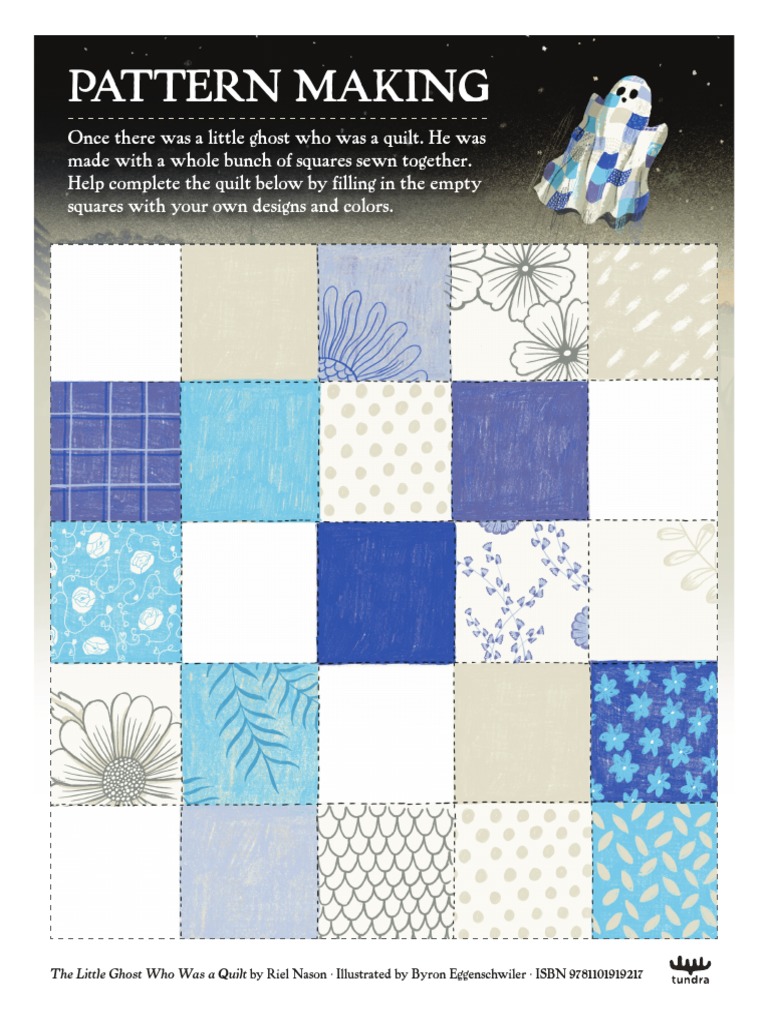 The Little Ghost Who Was A Quilt - Acitivity Sheet | PDF