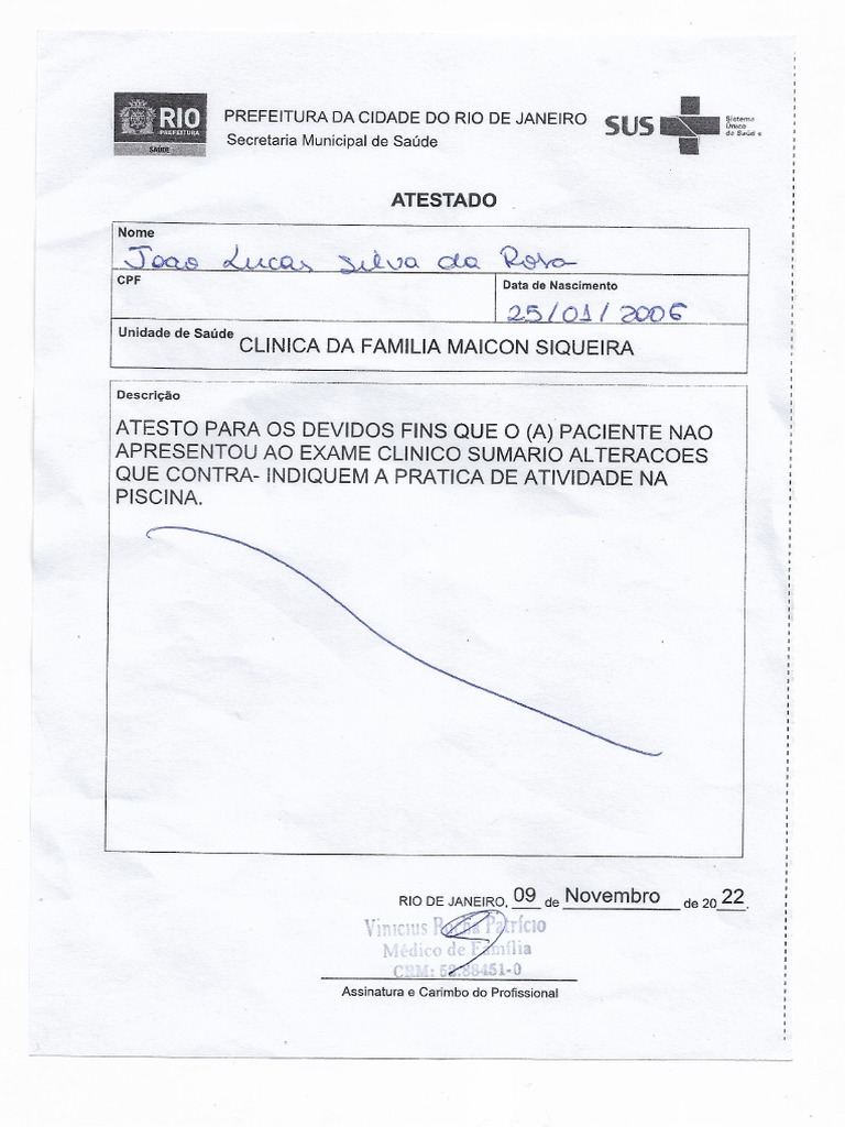 Atestado Original PDF | PDF