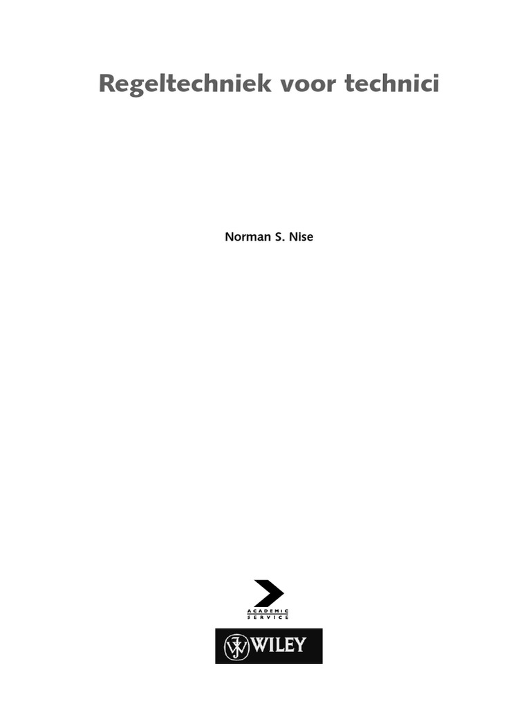 Regeltechniek PDF | PDF