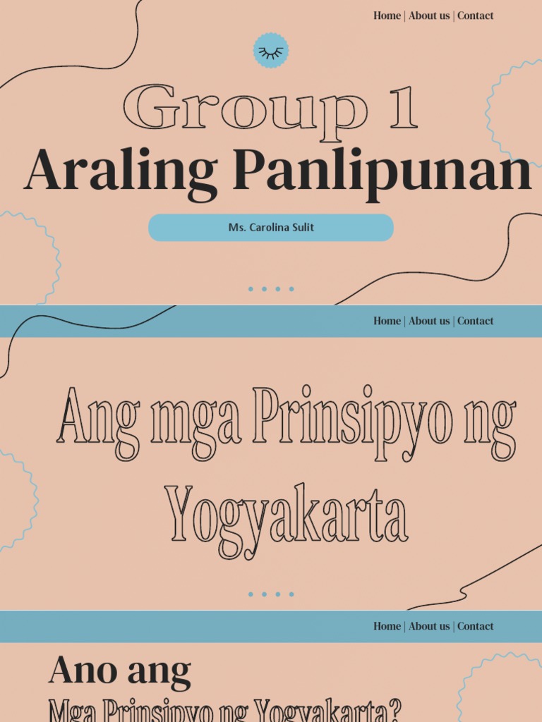 G1 AP Prinsipyo NG Yogyakarta | PDF