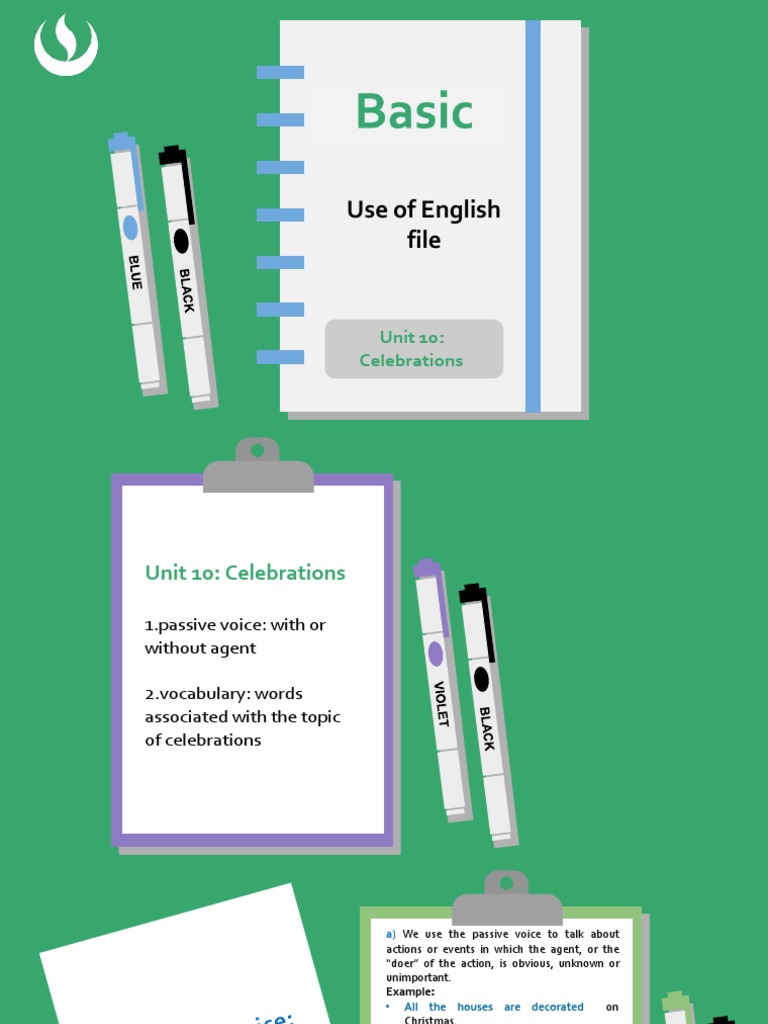 BA UoE Unit 10 PDF | PDF | Verb | Linguistic Typology