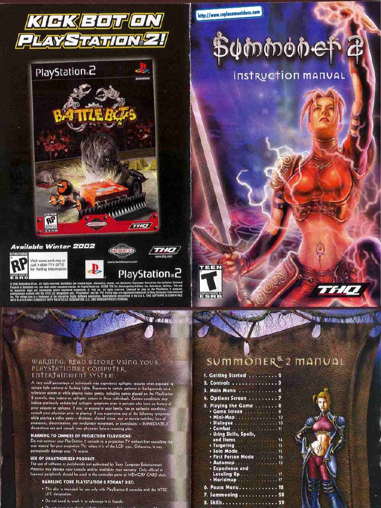 Summoner 2 - Manual - PS2 | PDF