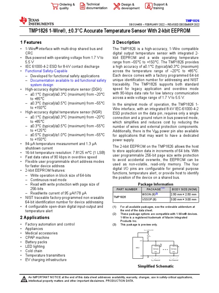 TMP 1826 | PDF | Electrostatic Discharge | Computer Hardware