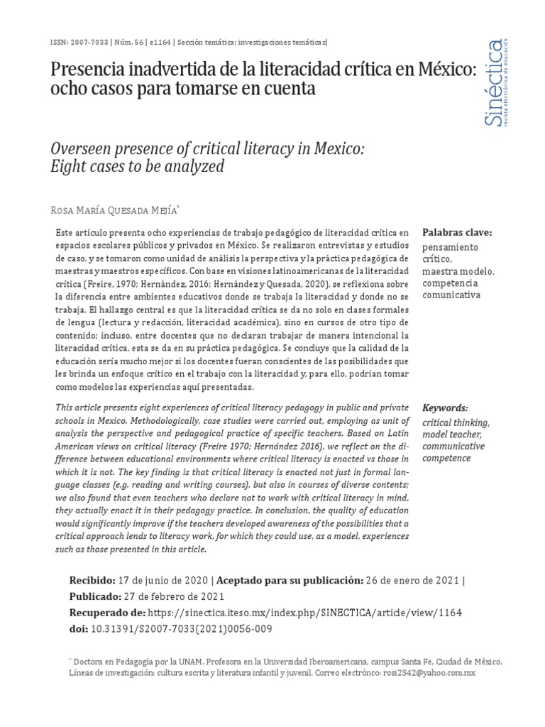 Texto Sobre Literacidad | PDF