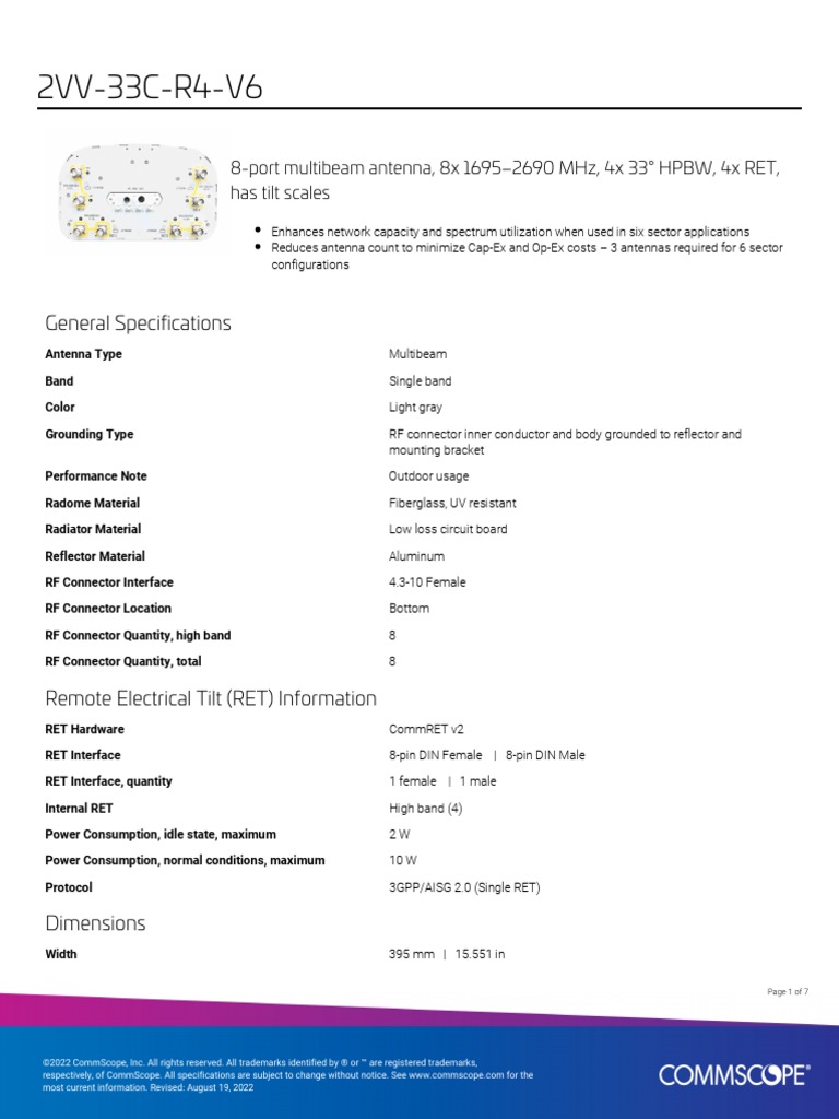 2VV-33C-R4-V6 Datasheet | PDF | Computers