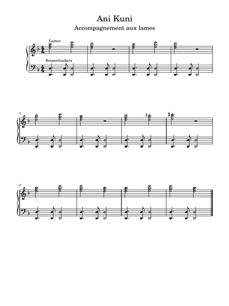 Ani Kuni - Exploitation Aux Lames | PDF