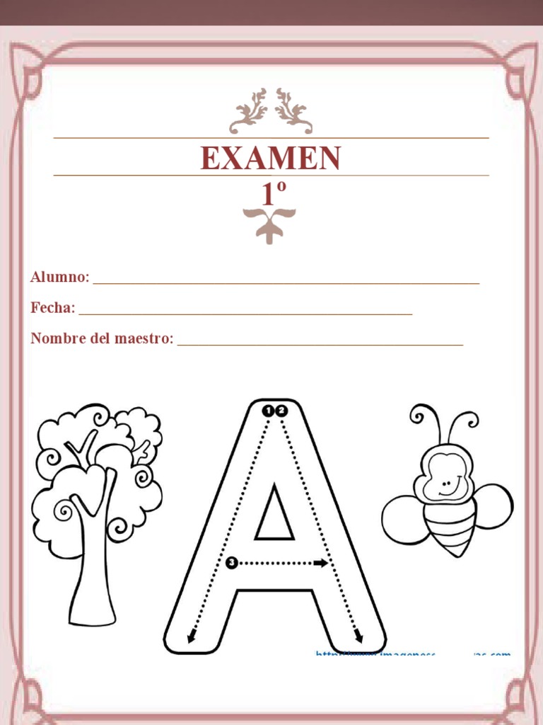 Evaluacion Intermedia 1° Grado | PDF | Educación de la primera infancia ...