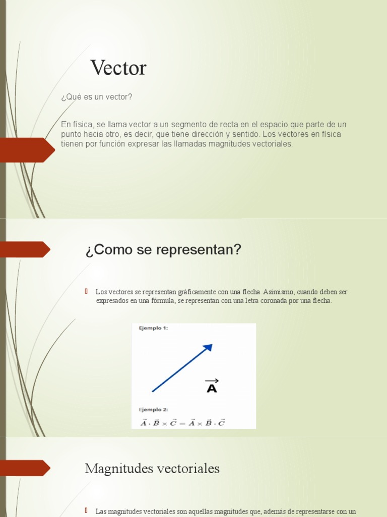 Vectores | PDF