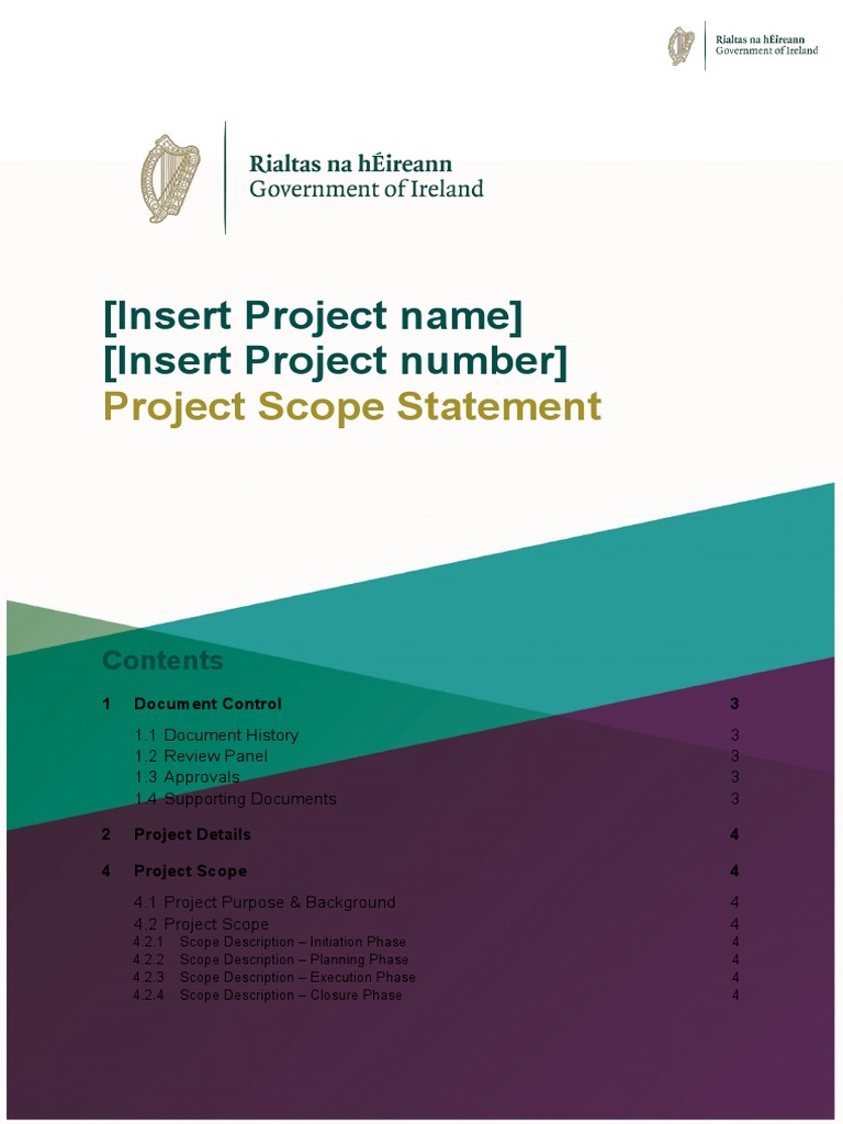 Project Scope Statement Overview | PDF | Business