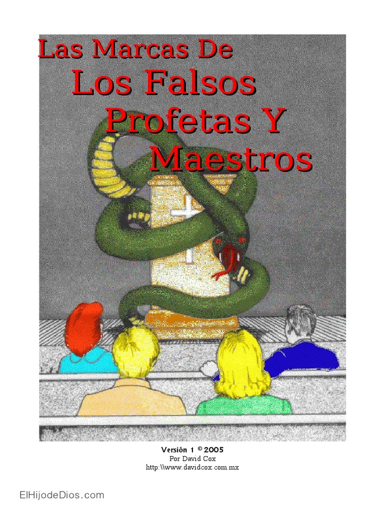 Falso Profetas Estudios Biblicos PDF | PDF | Pecado | Biblia