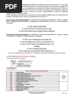 Frases H para Peligros Químicos | PDF | Combustibles | Ciencias fisicas