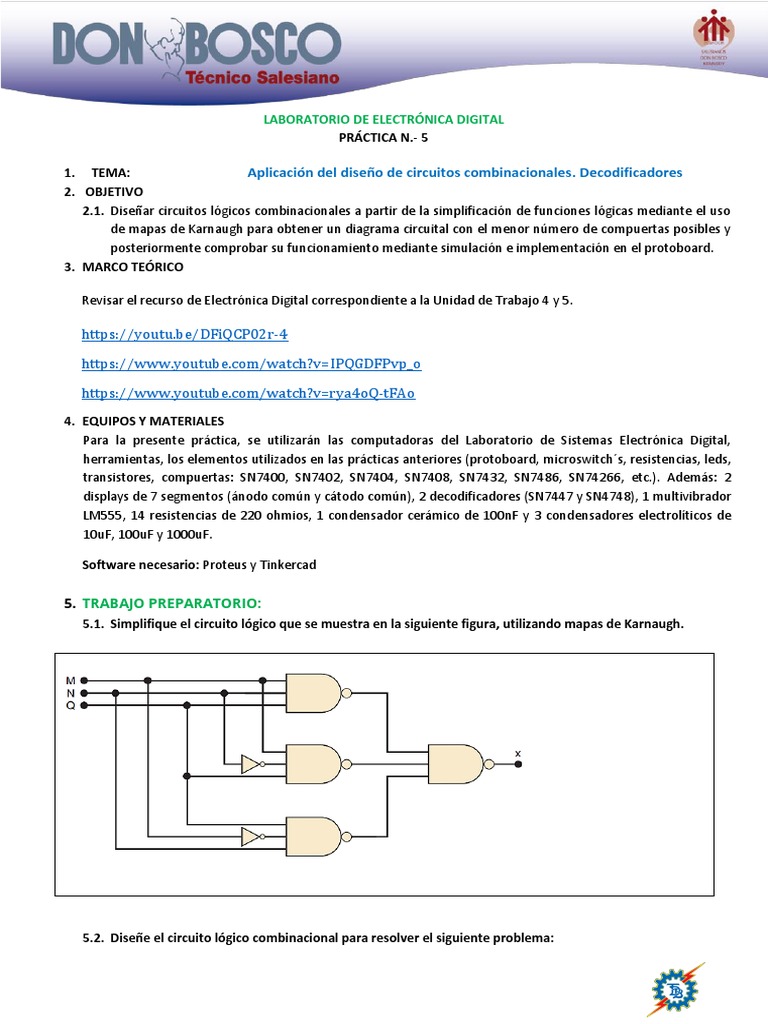 UT5 Preparatorio Practica5 PDF | PDF | Electrónica | Ingeniería Electrónica