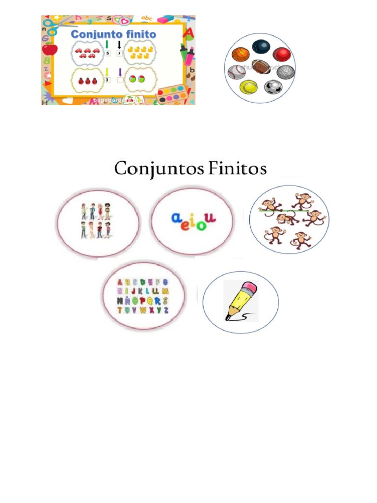 conjunto finito e infinito | PDF