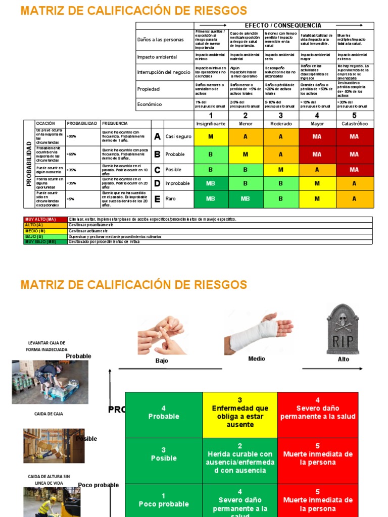 Matriz de de Riesgos | PDF