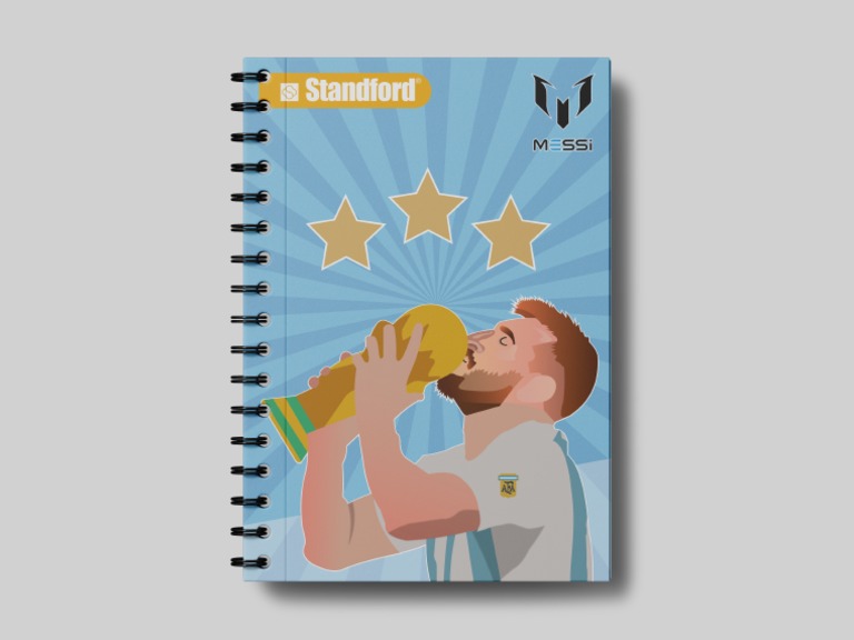 Messi Portada de Cuaderno | PDF