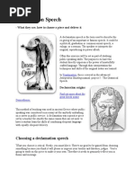 How To End A Debate Speech - Examples Example 1 | PDF