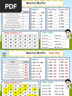 Grade 4 Mental Maths Worksheet 1 1 | PDF | Teaching Methods & Materials ...