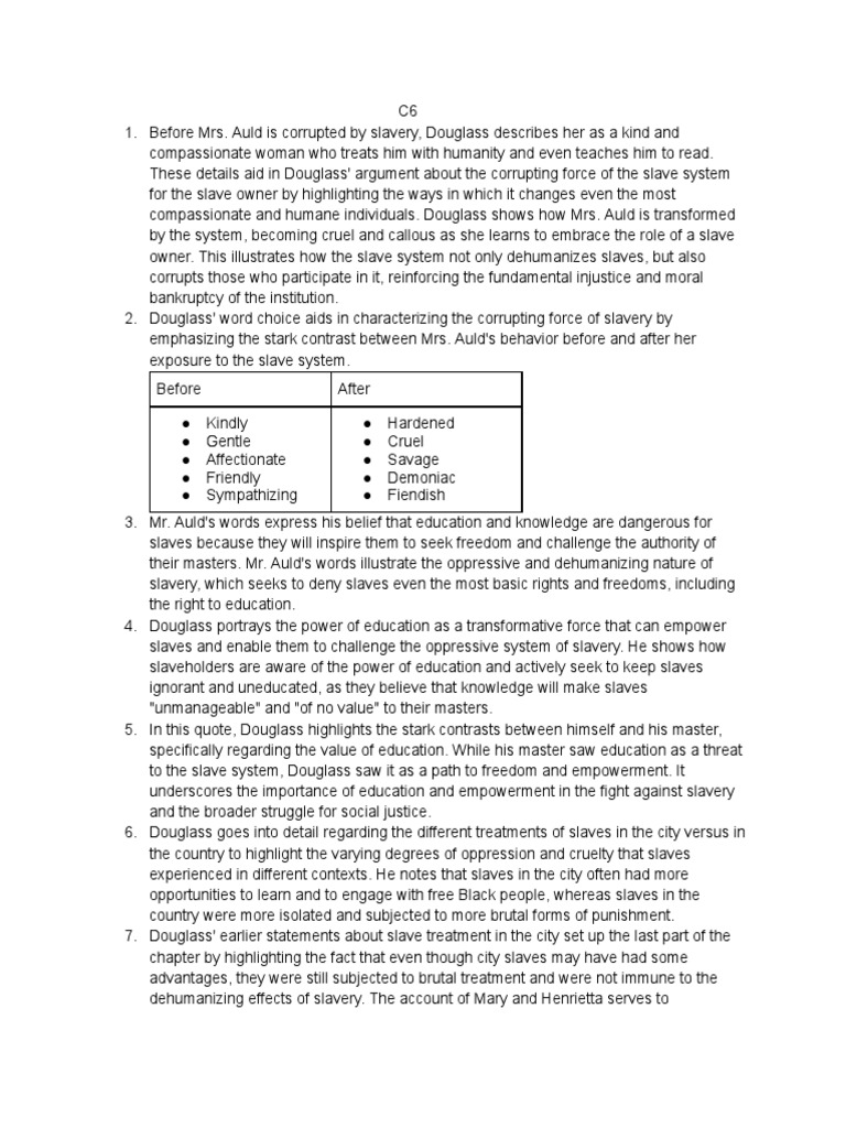 The Corruption of Slavery | PDF | Frederick Douglass | Slavery