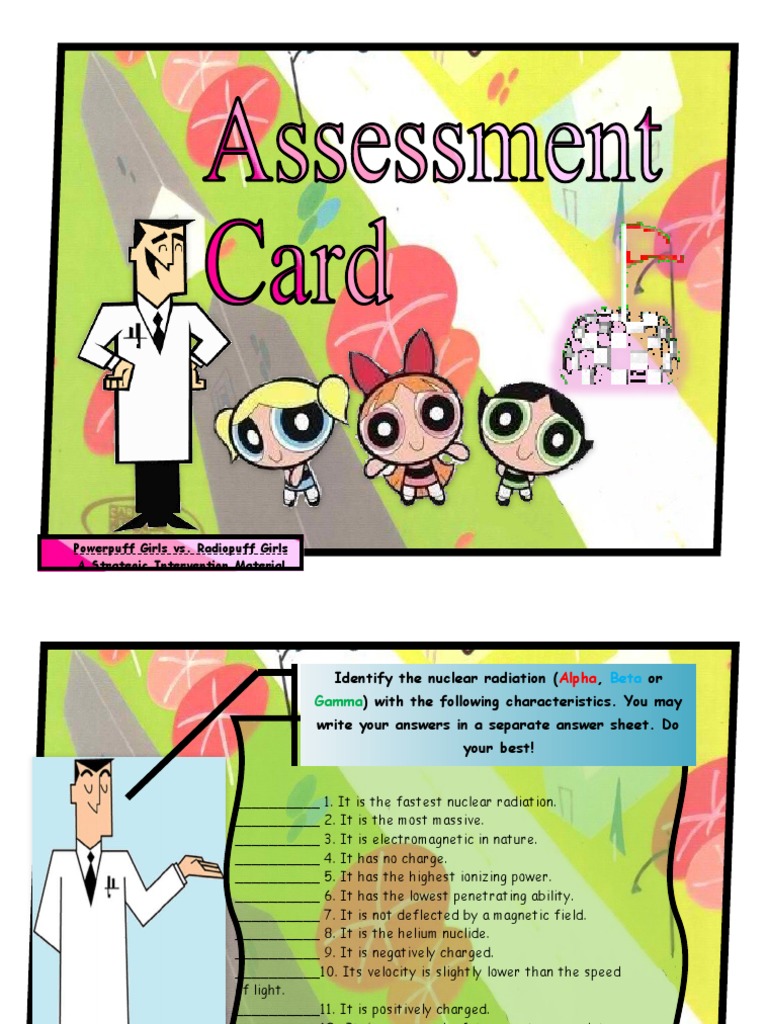 SIM Assessment Card | PDF