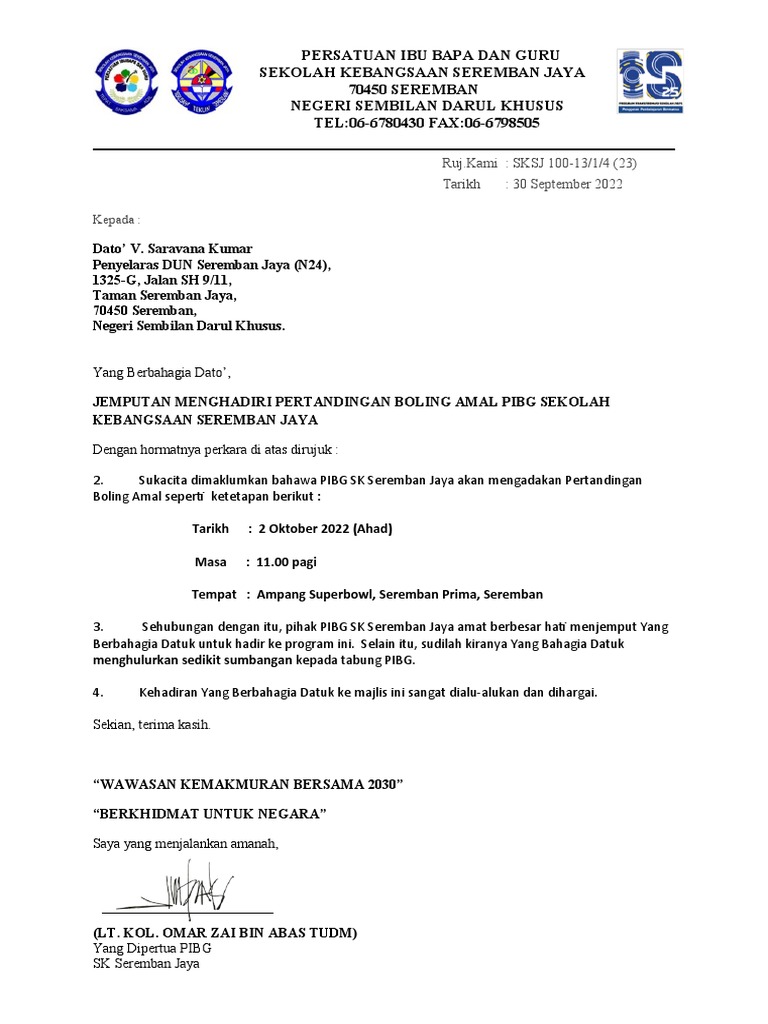 Surat Jemputan 2 | PDF