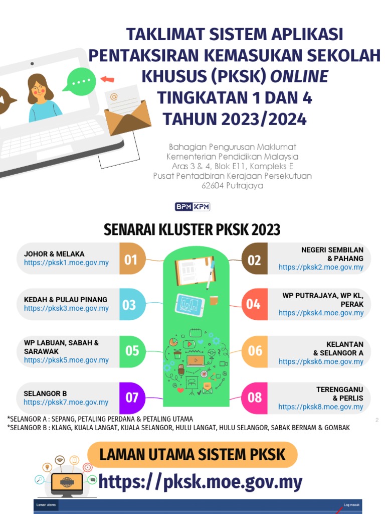 Slaid Taklimat PKSK 2023 - Sistem PKSK Online | PDF