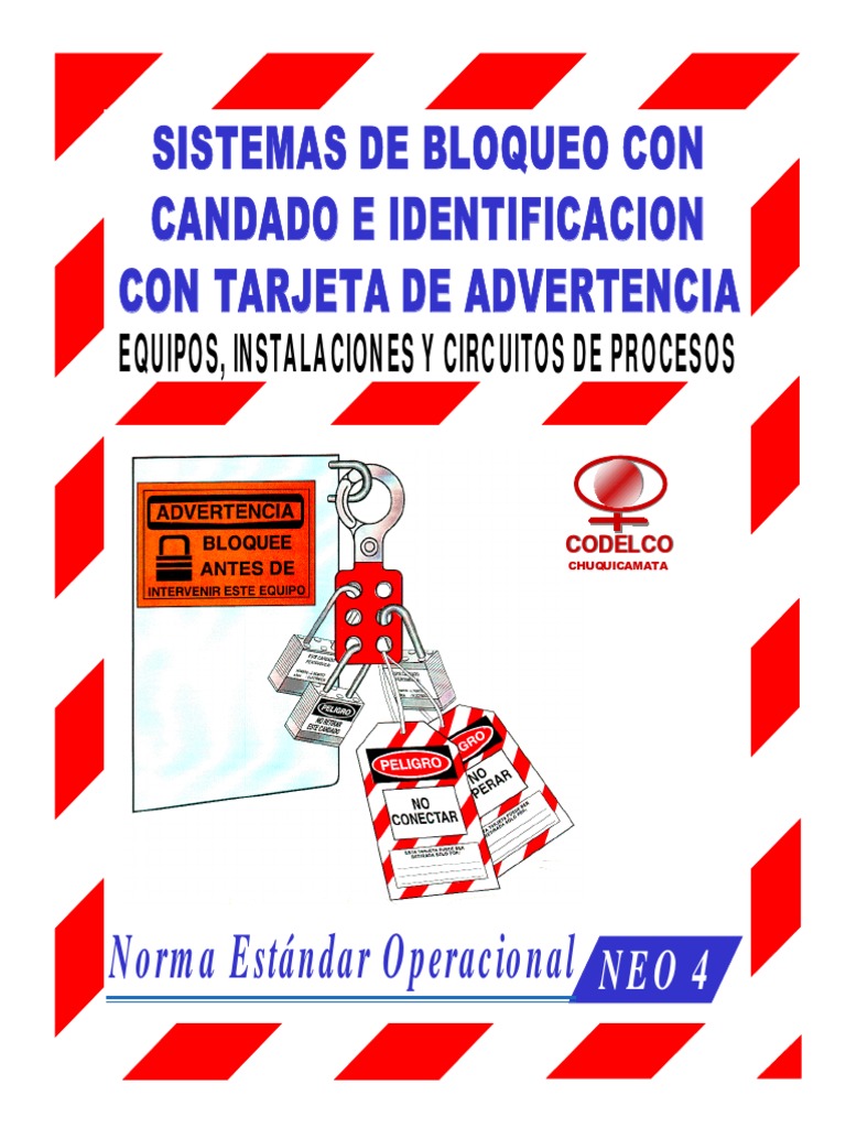 Sist. de Bloqueo Con Candado e Identificacio Con Tarjeta | PDF ...