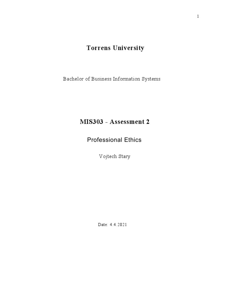 MIS303 Ass2 Stary V CaseStudy PDF | PDF | Bribery | Punishments