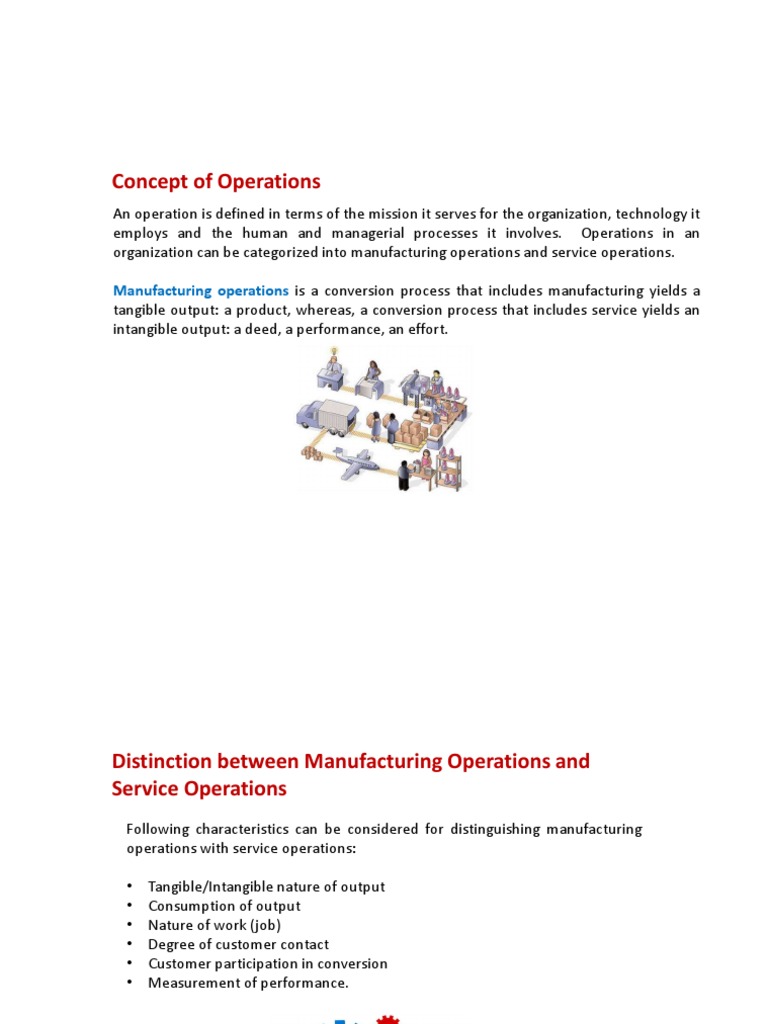 Concept of Operations | PDF | Operations Management | Globalization