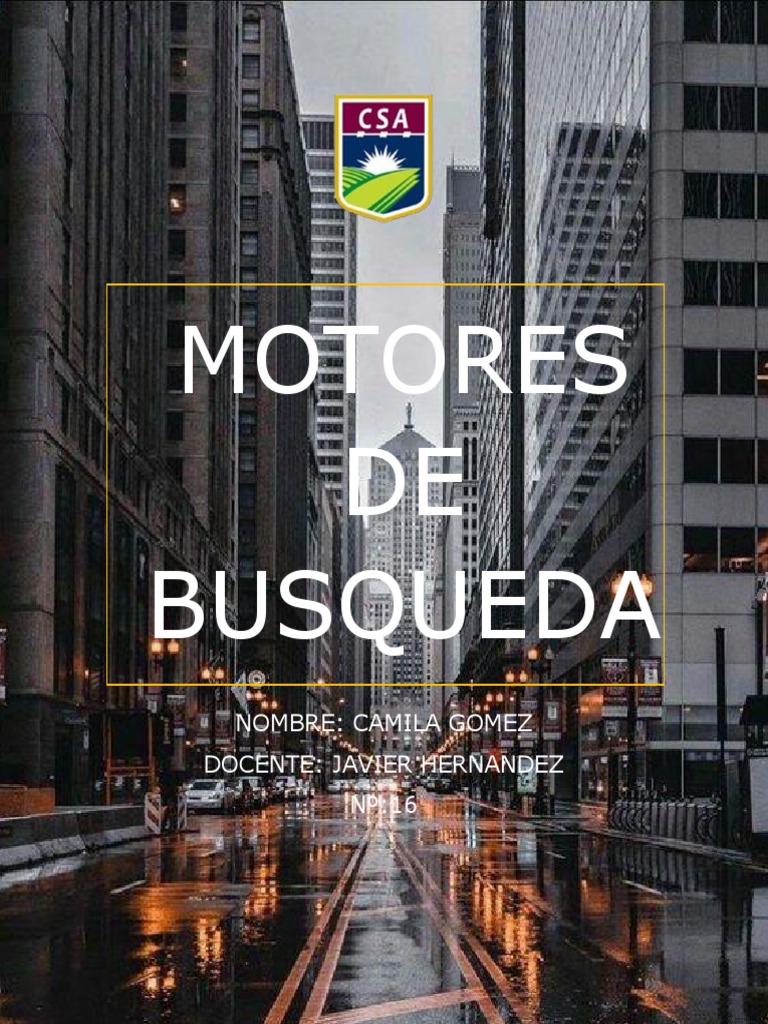 Motores de Busqueda | PDF | Red mundial | Internet y web