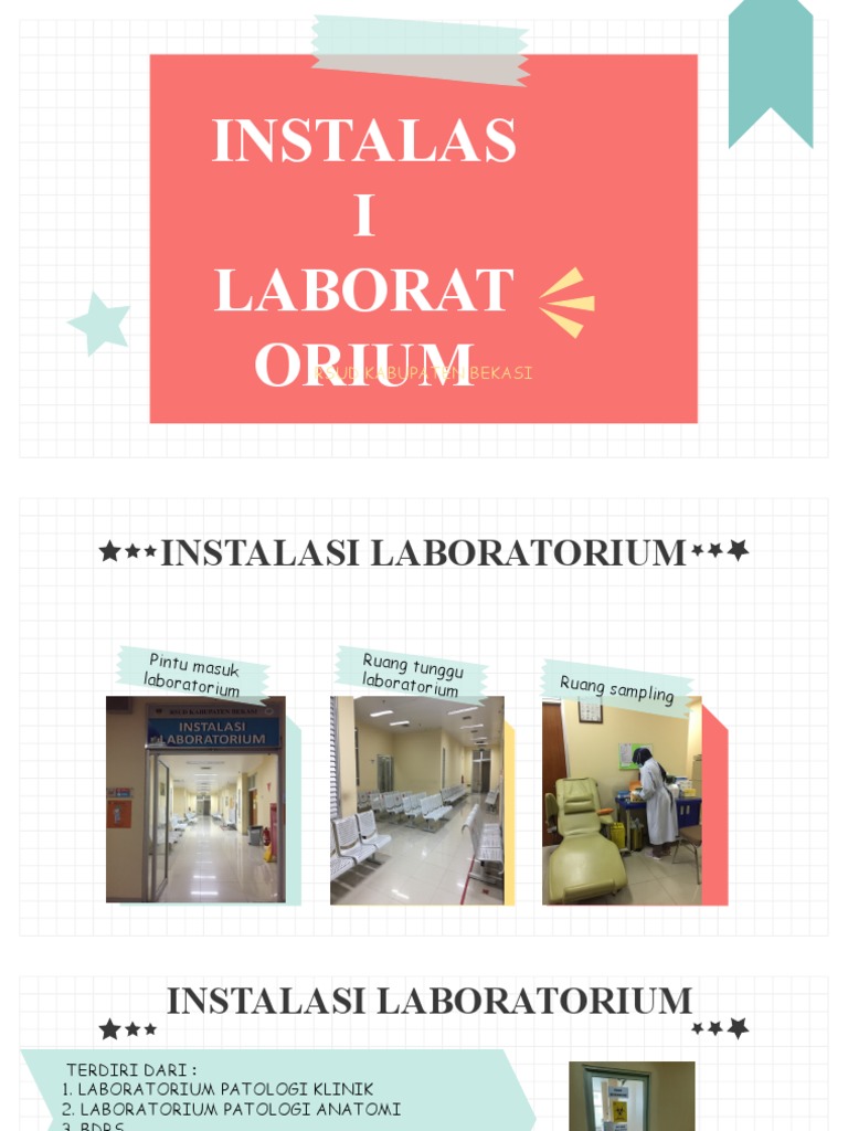 Instalasi Laboratorium RSUD Bekasi | PDF