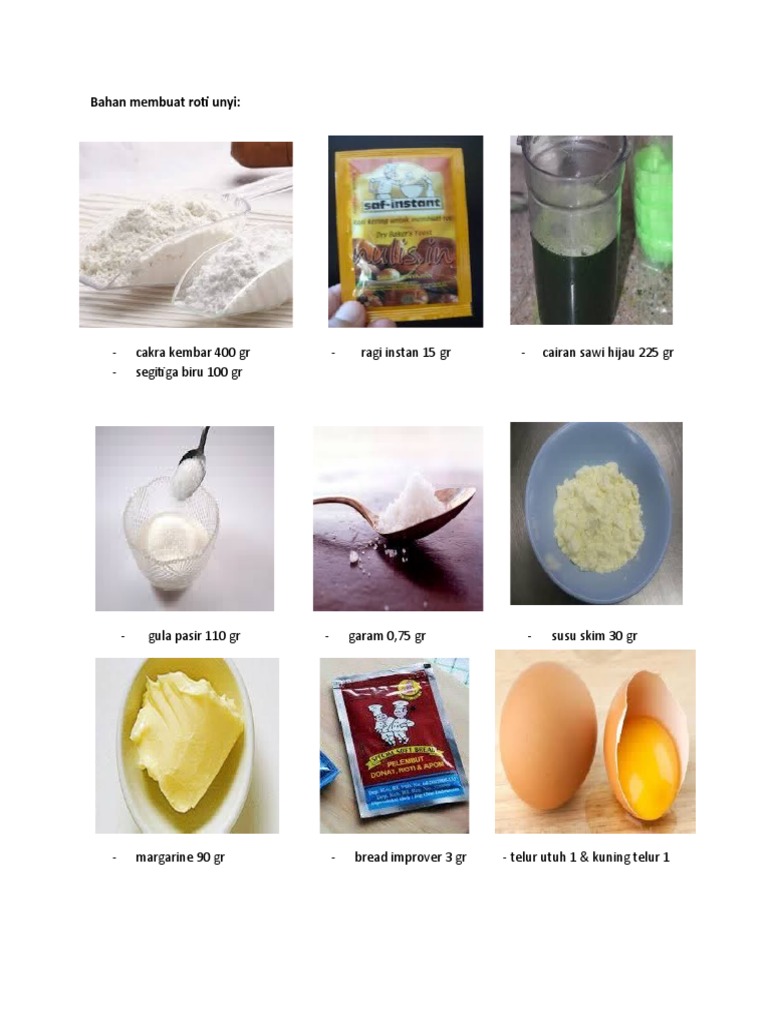 Gambar Step by Step Roti Unyil | PDF