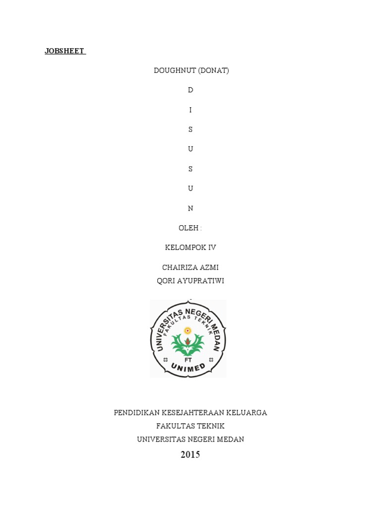 JOBSHEET Donut | PDF