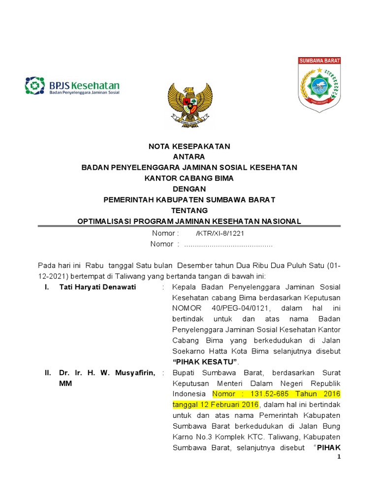 PKS BPJS 2021 | PDF