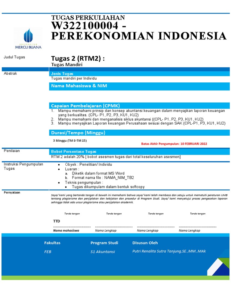2023-TB 2 Perekonomian Indonesia | PDF