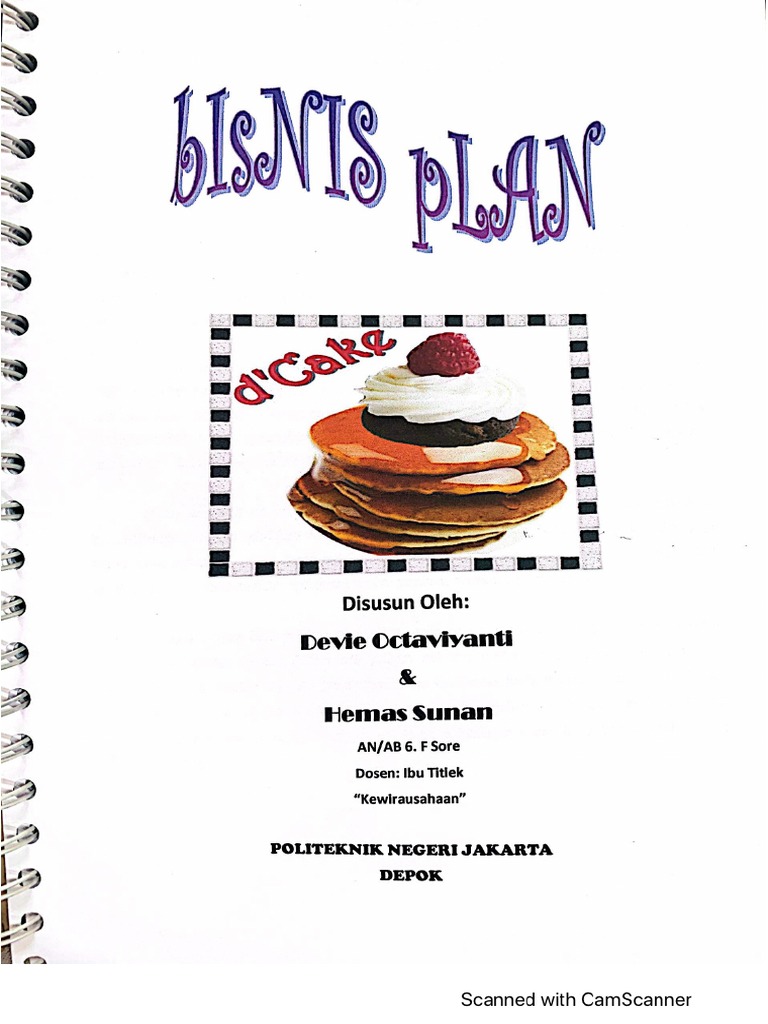 Contoh Proposal Makanan (KWU) | PDF