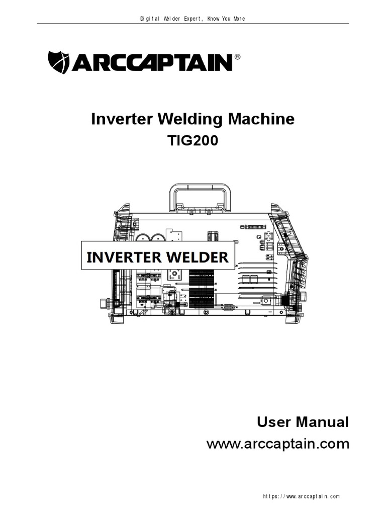 TIG200 Manual PDF | Download Free PDF | Welding | Construction
