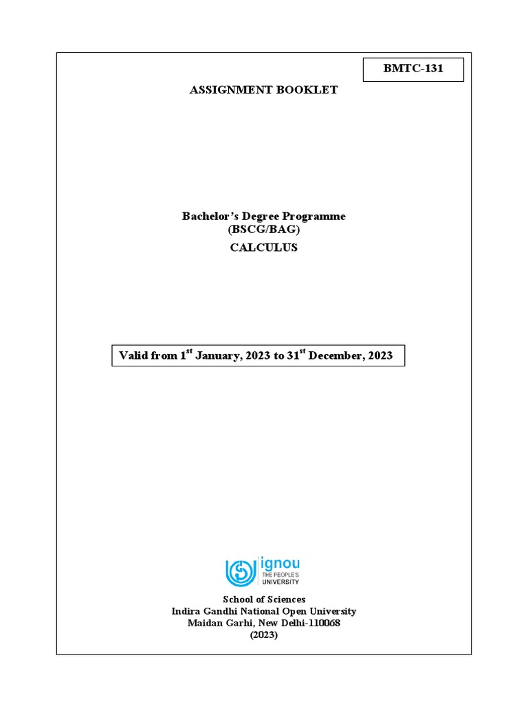 BMTC 131 PDF | PDF | Function (Mathematics) | Mathematical Concepts