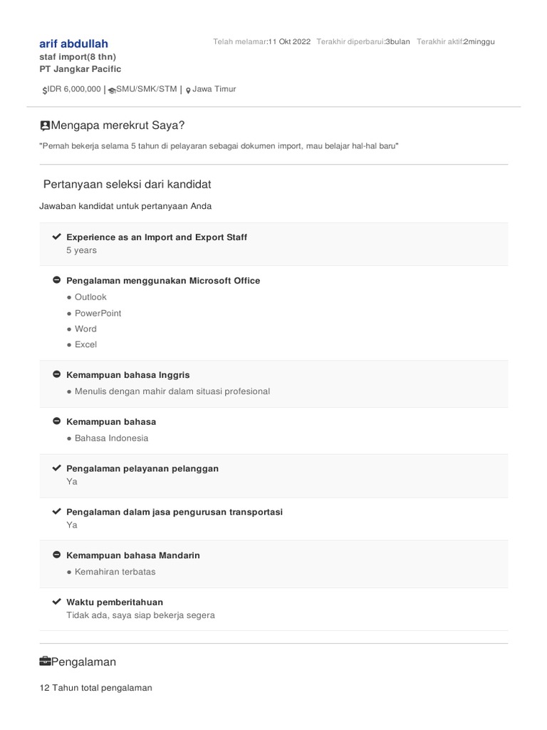 Arif Abdullah PDF | PDF