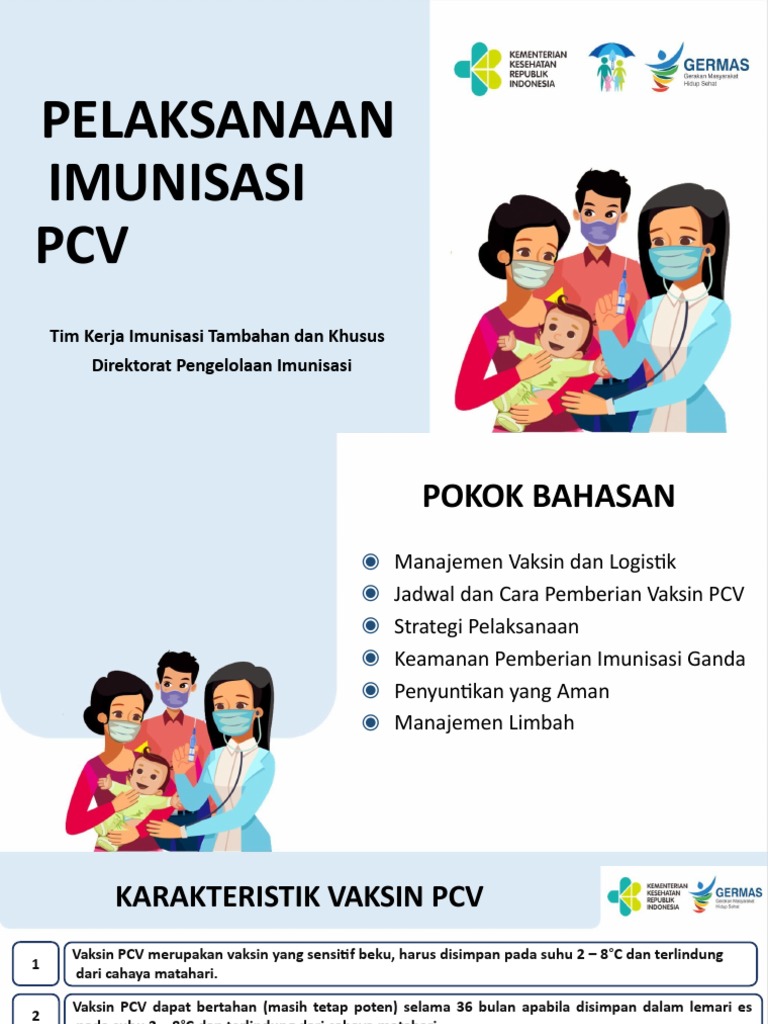 Pelaksanaan Imunisasi PCV - Workshop PCV | PDF | Sains & Matematika
