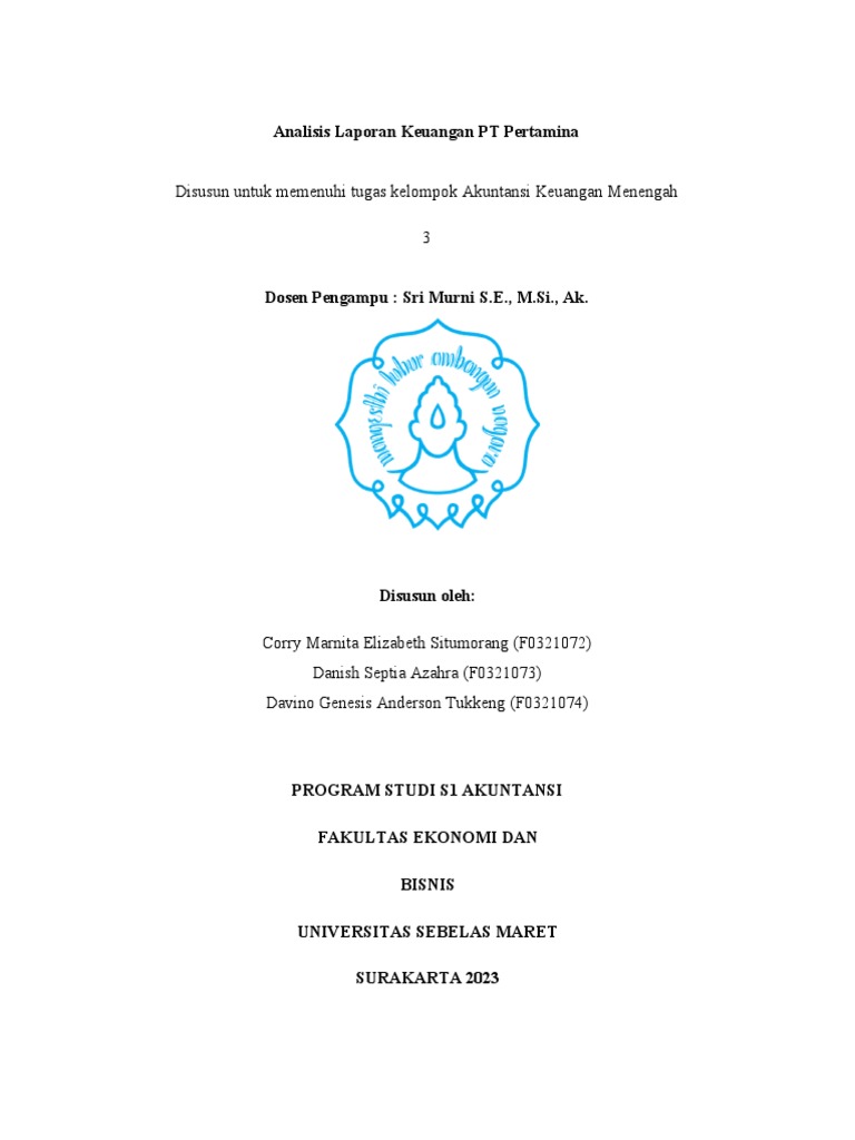 Analisis Investasi dan Derivatif Pertamina | PDF