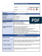 Ficha de Seguridad Diyodo | PDF | Agua | Química