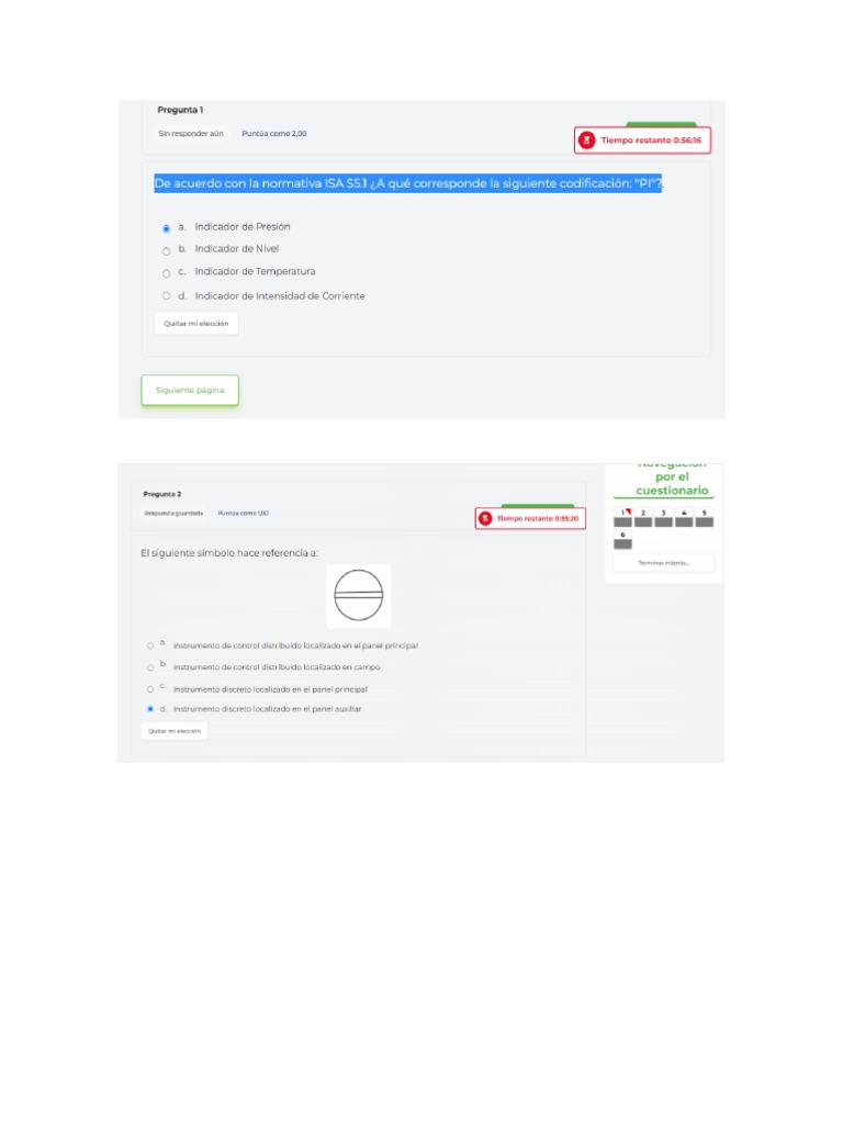 Sistemas de Control2 Prueba Semana 7 | PDF
