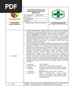 Sop Pelaporan SKDR | PDF